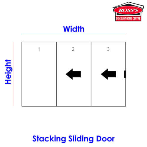 3 Panel Stacking Doors - Doors & Windows Perth
