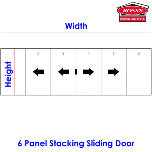 6 Panel Stacking Doors - Doors, Doors & Windows in Perth