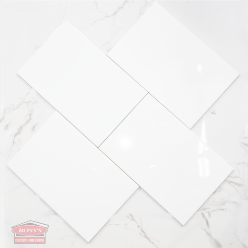 Gloss White Wall Tile 200x300 - Cheap White Wall Tiles Perth