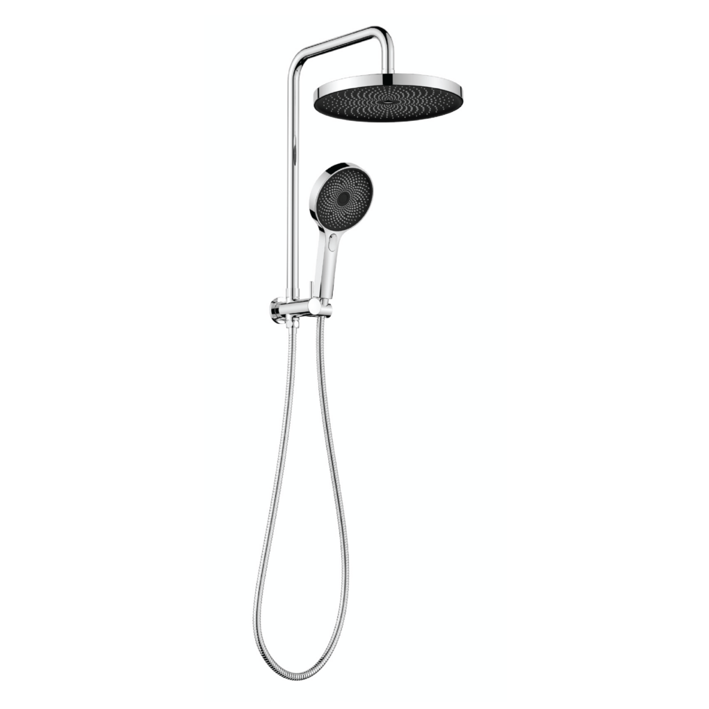 Gabe Twin Shower Chrome - Shower Tapware Perth - Ross's
