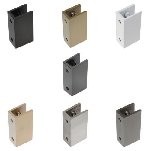 U Shape Bracket Mounts - Walk-In Shower Panels at Ross's