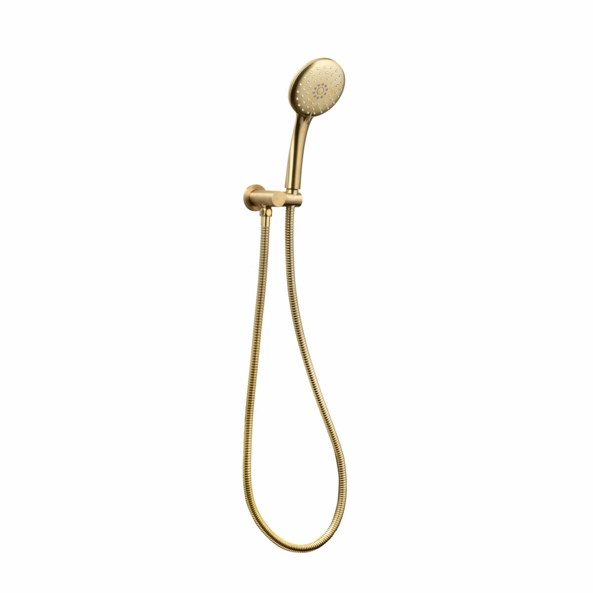 Loui Hand Shower With Wall Bracket Brushed Gold - Shower Tapware in Perth