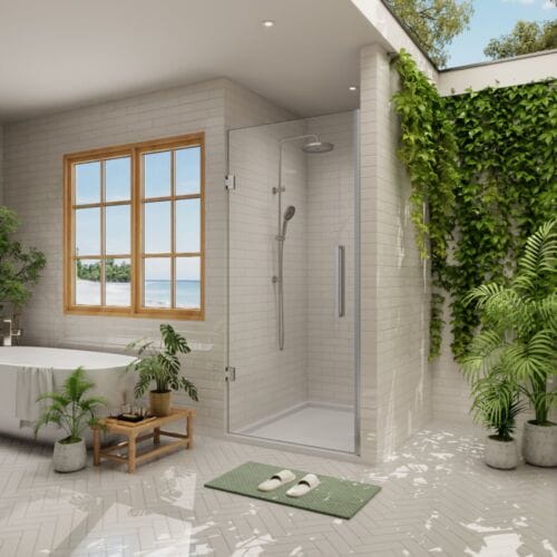Walk-In Glass Shower Door - Walk-In Showers Perth