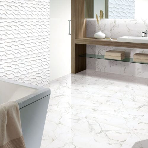 Charm Carrara Gloss Wall Tile 300x600mm - Cheap Wall Tiles Perth