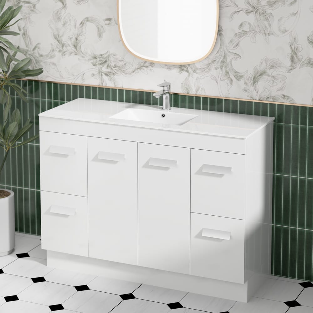 Erin PVC Vanity Unit 120cm - Waterproof Vanities Perth