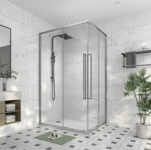 Corner Shower Screens Perth: Corner Entry Showers