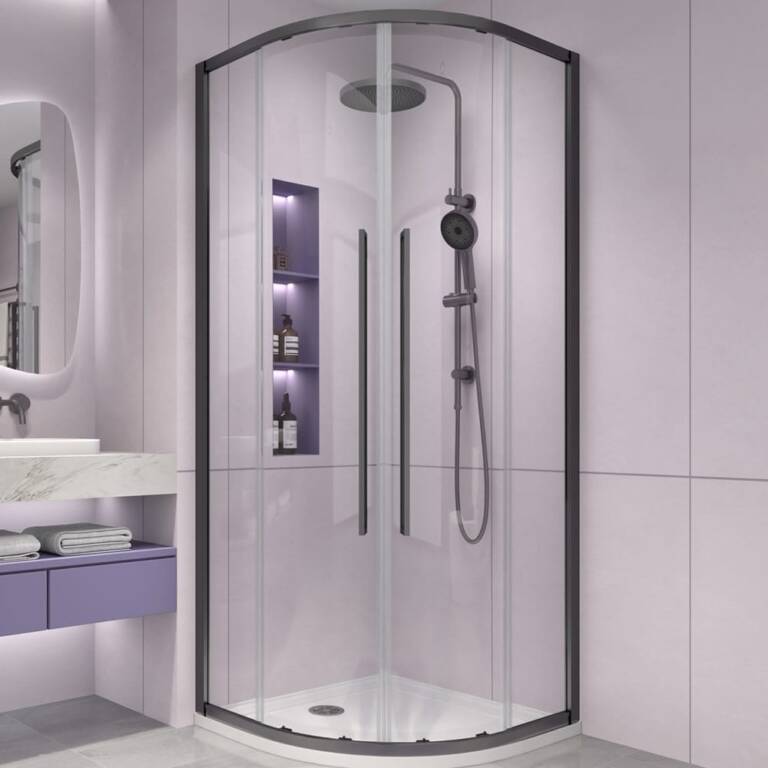 Corner Shower Screens Perth: Corner Entry Showers