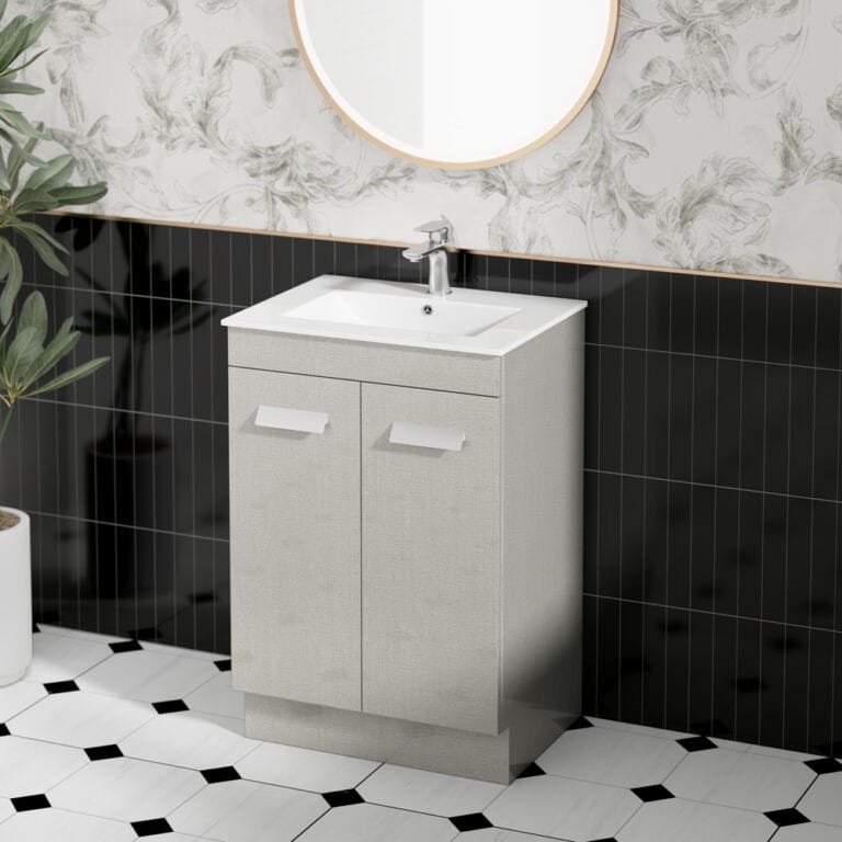 Foreshore PVC Vanity Unit 60cm - Waterproof Vanities Perth